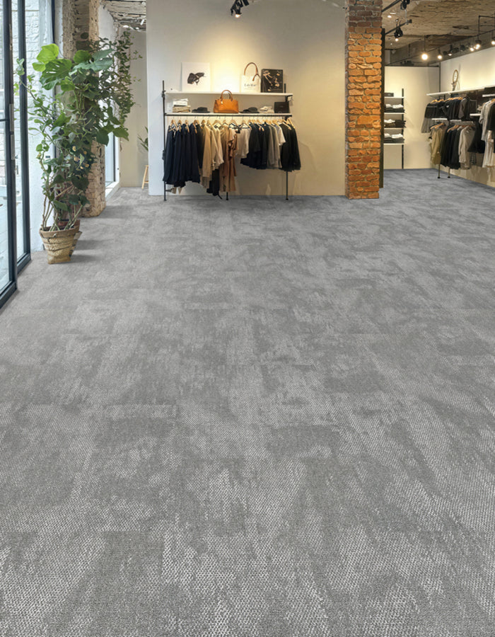 4mm Commercial Carpet Tiles - Mystique - Silver Eclipse – Adore Rugs ...