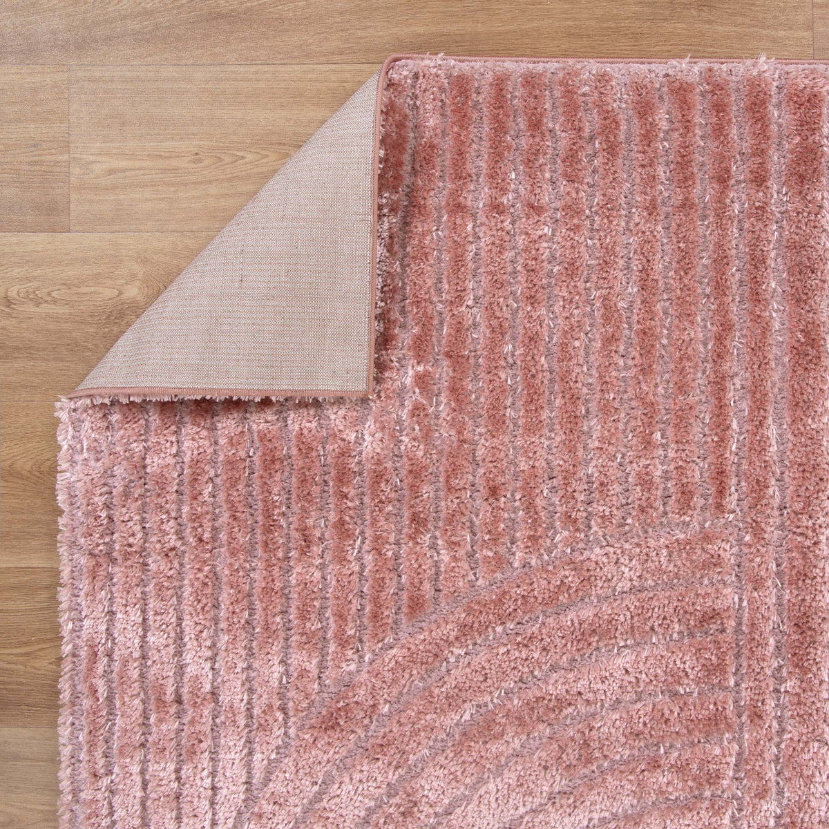 Atlanta Dior Blush Shag Rug | Blush Pink Rug | Pink Shag Rug – Adore ...