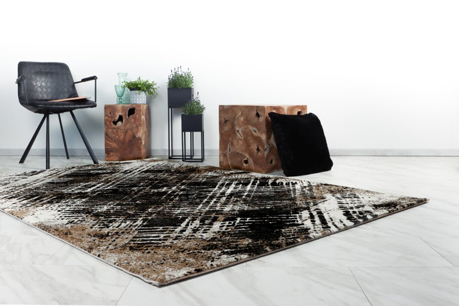 Pierre Cardin - Louvre 503 Platin Abstract | Adore Rugs – Adore Rugs ...