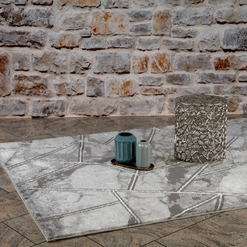 Marmaris 402 Silver Marble Rug | Modern Rugs Sydney | Outdoor Rug ...